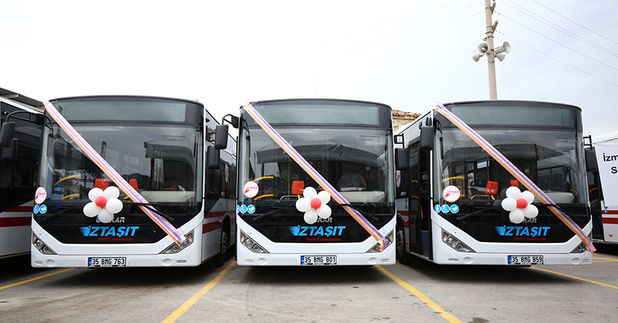 Otokar’ın Centro ve Kent LF'leri Yeni Foça'da Hizmete Başladı | Otokar