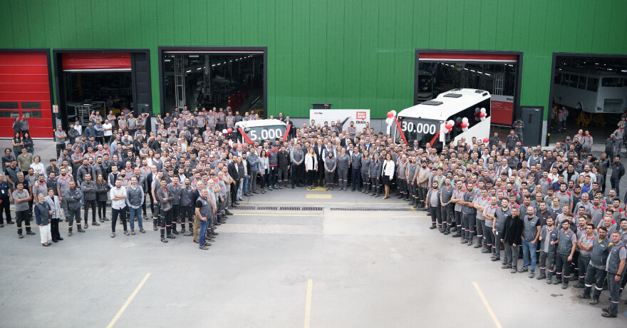 Otokar Rolls 30,000th Navigo Bus and 5,000th Atlas Truck Rolls Off the ...